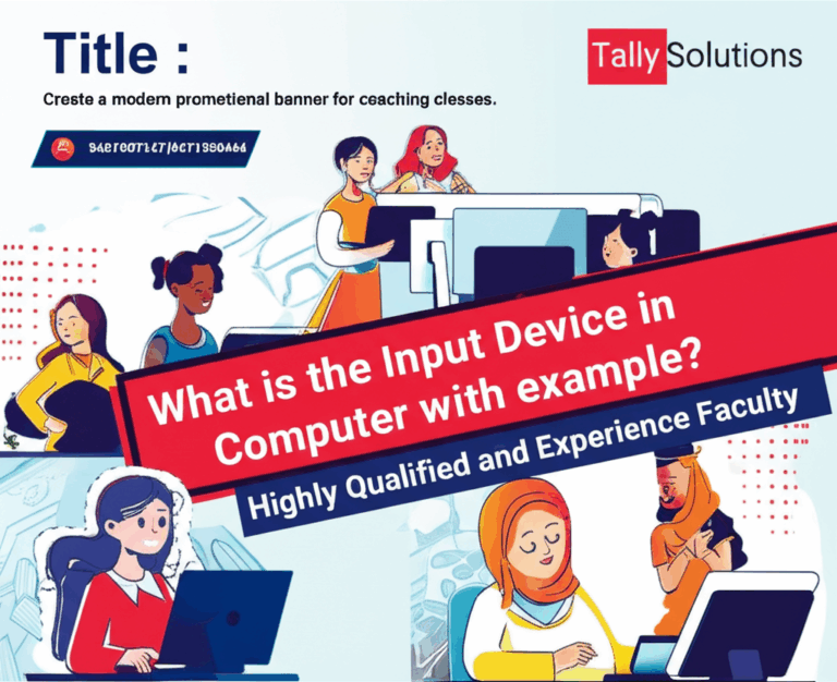 GSDFWhat is the Input Device in Computer with example?